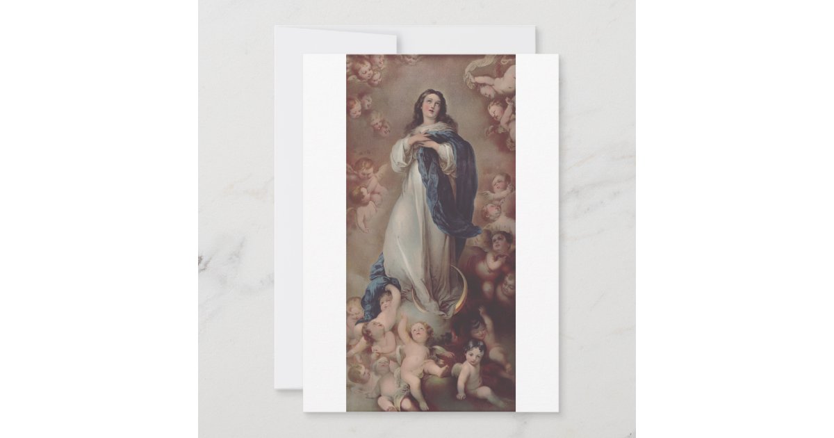 Our Lady of the Immaculate Conception Invitation | Zazzle