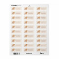 Our Little Sunshine Boho Return Address Label | Zazzle