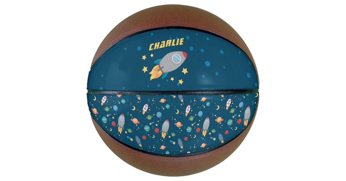 Outer Space Fun Basketball | Zazzle