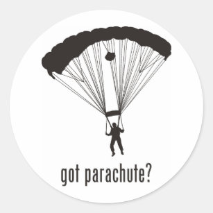 Parachute Stickers | Zazzle AU