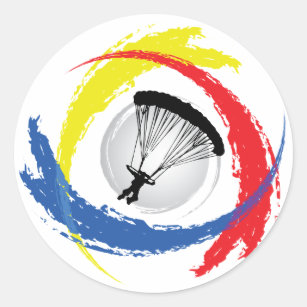 Parachute Stickers | Zazzle AU