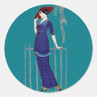 1920s Fashion Stickers | Zazzle.com.au