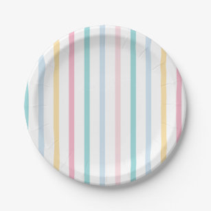 Pastel Colors Plates | Zazzle AU
