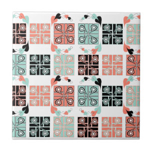 Patchwork Decorative Ceramic Tiles | Zazzle.com.au