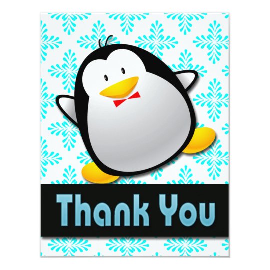 PENGUIN THANK YOU NOTE CARDS | Zazzle.com.au