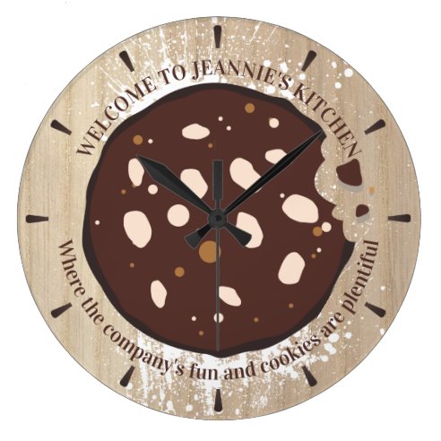 Cookie Wall Clocks | Zazzle.com.au
