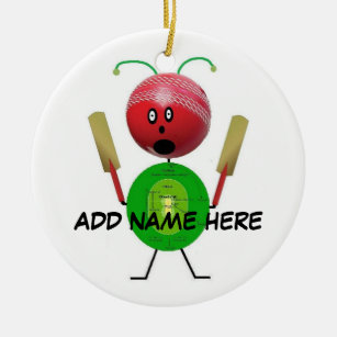 Cricket Christmas Tree Decorations & Ornaments | Zazzle.com.au