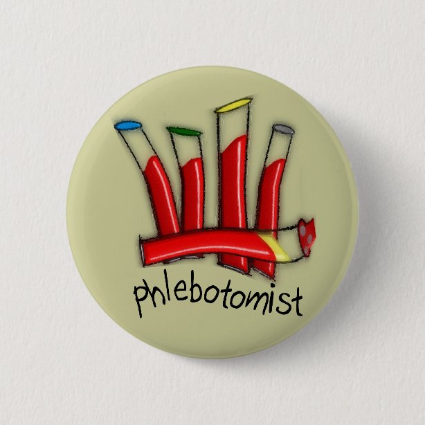 Phlebotomist Badges & Pins | Zazzle AU