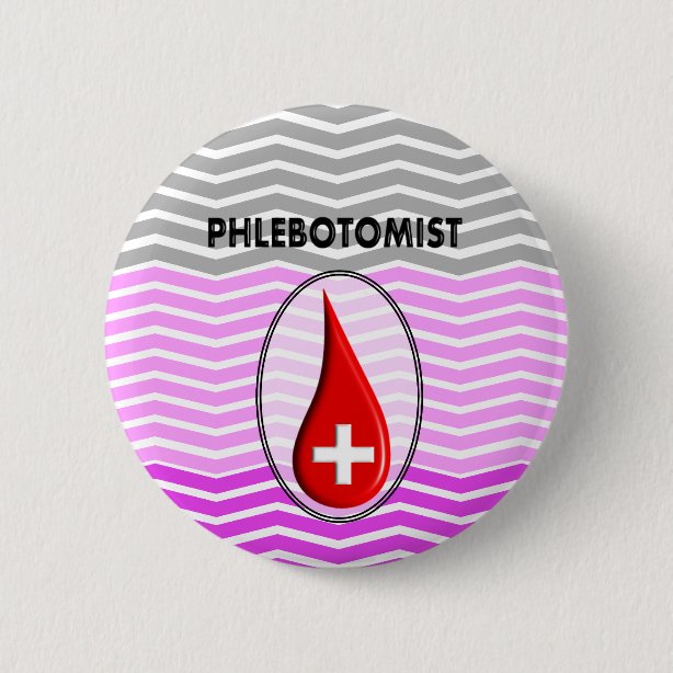 Phlebotomist Badges & Pins | Zazzle AU