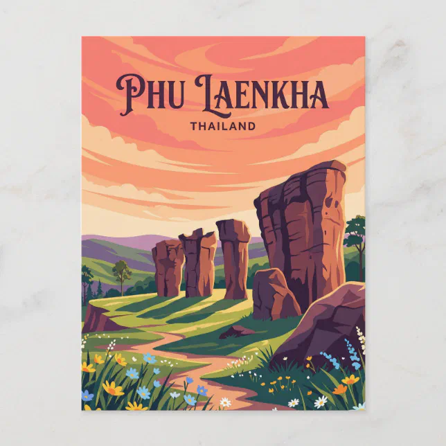 Phu Laenkha National Park Thailand Postcard | Zazzle