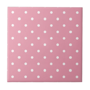 Polka Dots Pattern Decorative Ceramic Tiles | Zazzle.com.au