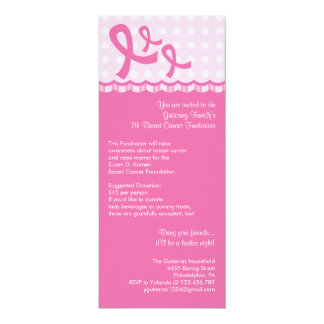 Breast Cancer Fundraiser Invitations & Announcements | Zazzle.com.au