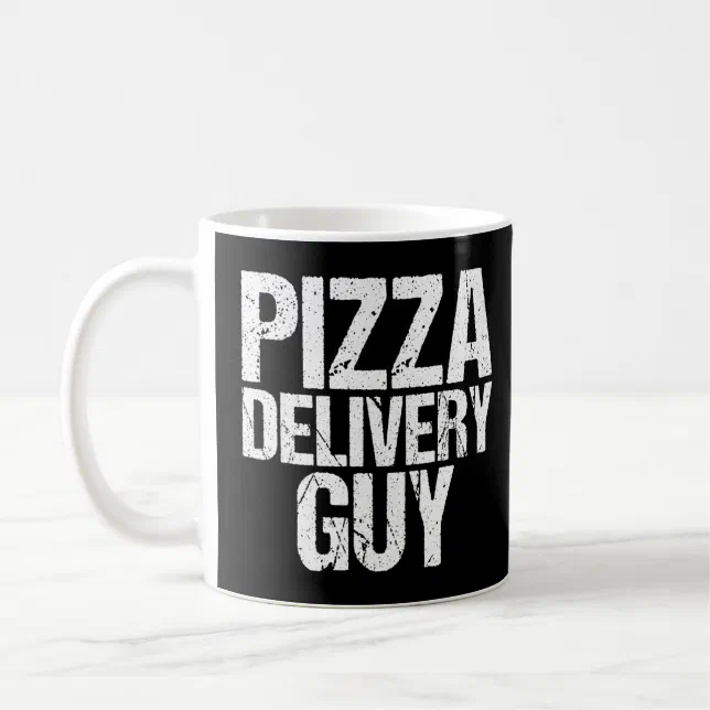 Pizza Delivery Guy Italian Foodie Pun Costume Coffee Mug | Zazzle