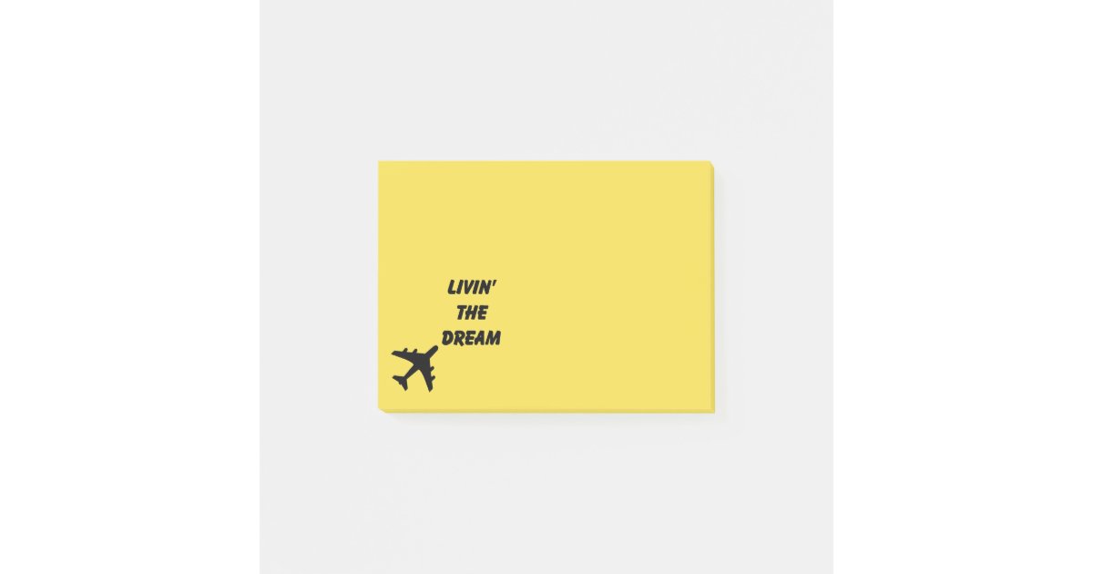 Plane Post-its Post-it Notes | Zazzle