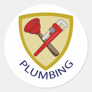 Plumbing Stickers | Zazzle AU