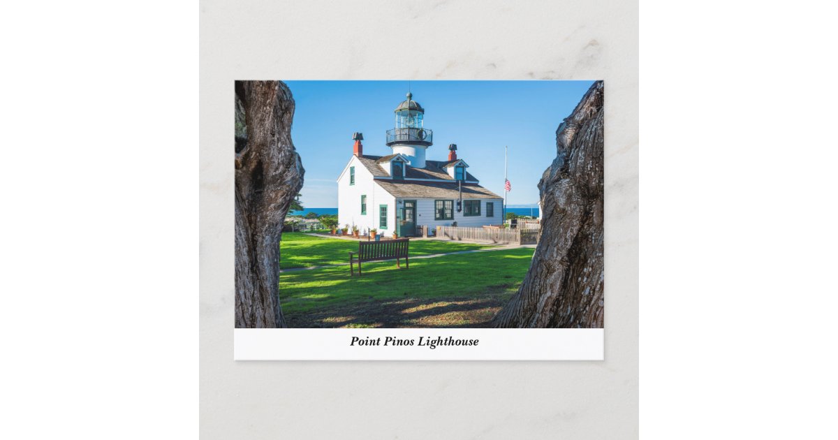 Point Pinos Lighthouse Postcard | Zazzle