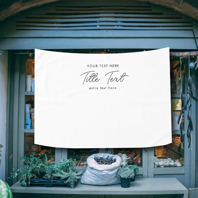Pop Up Shop Modern Market Stall Display Backdrop Tablecloth | Zazzle