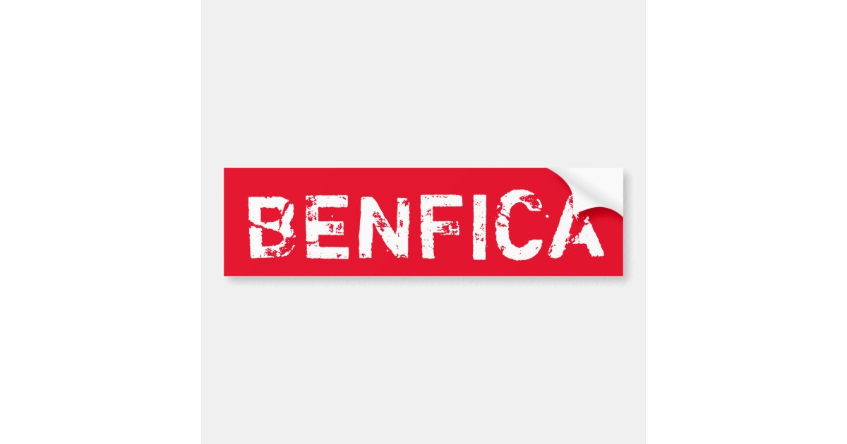 Portugal - Benfica Bumper Sticker | Zazzle