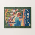 Portugal Iberia Skyline Illustration Travel Art Jigsaw Puzzle | Zazzle