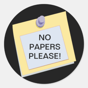 No Junk Mail Stickers | Zazzle AU