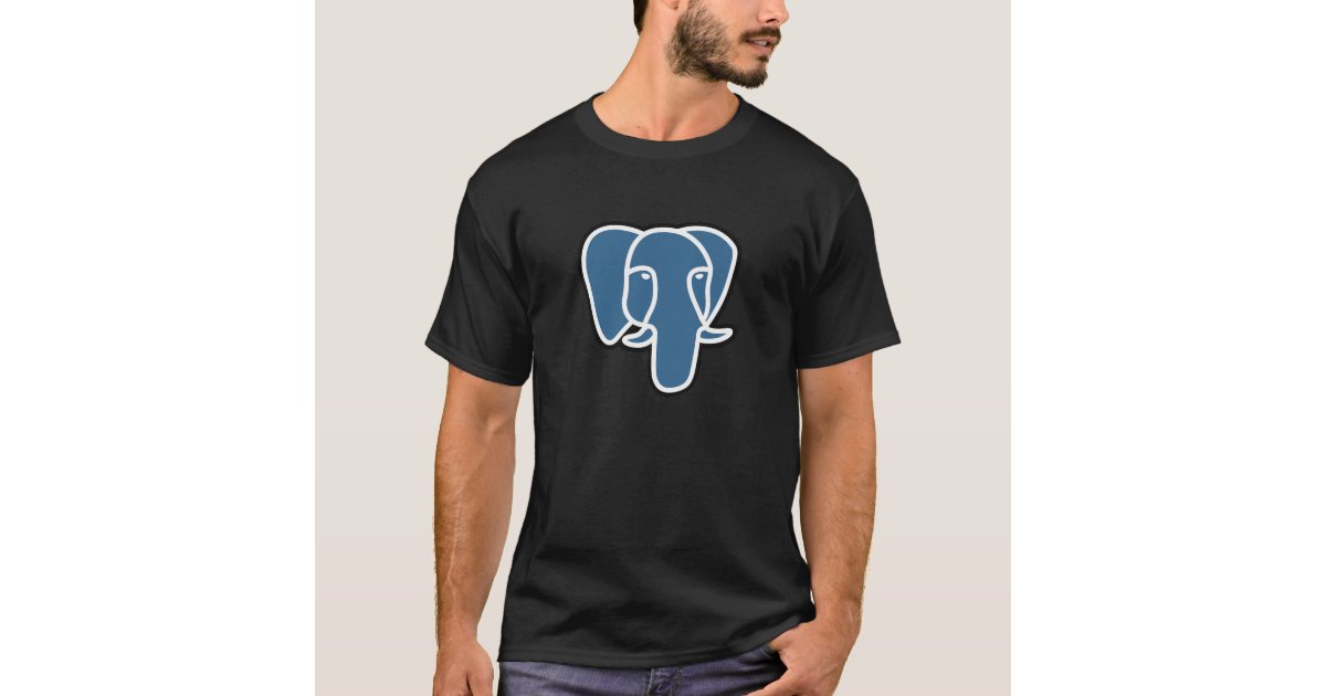 PostgreSQL t-shirt | Zazzle