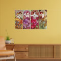 Precious Stones and Flowers, Alphonse Mucha Poster | Zazzle