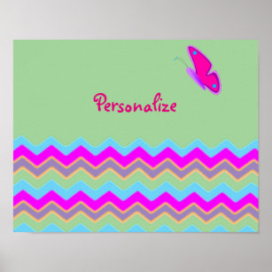 Pretty Stripes Posters & Photo Prints | Zazzle AU