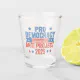 Pro Democracy Anti Project 2025 Republican Trump Shot Glass | Zazzle
