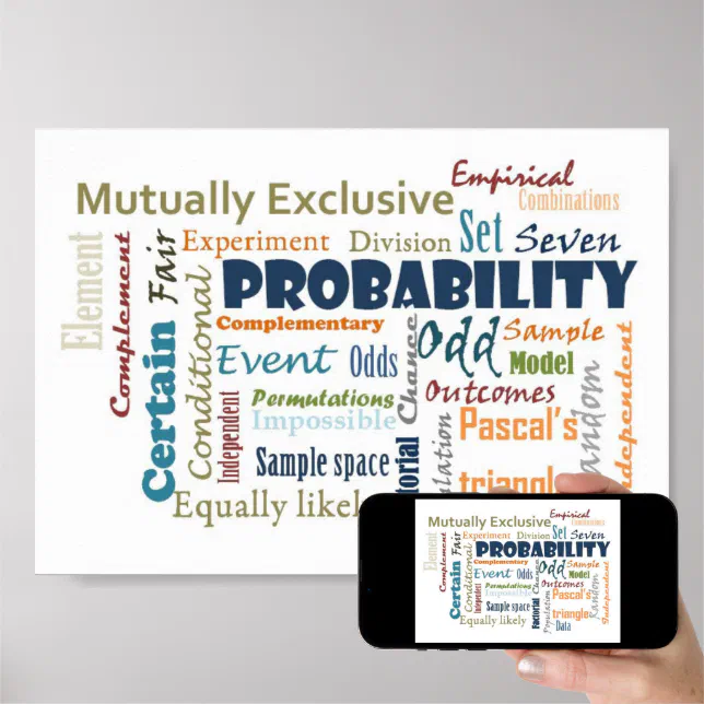 Probability_Display copy Poster | Zazzle