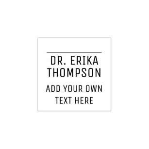 Doctor Rubber Stamps - Self-Inking Stamps | Zazzle AU