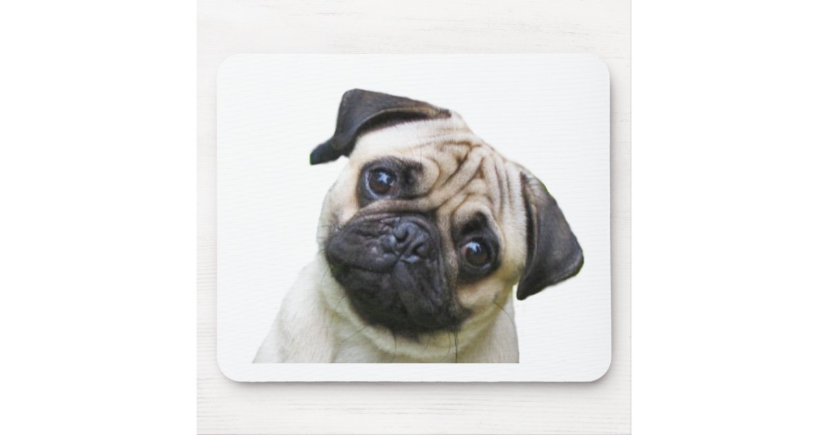 pug mouse pad | Zazzle