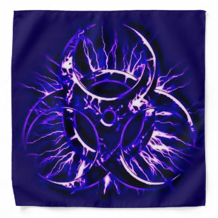 Purple Toxic Symbol
