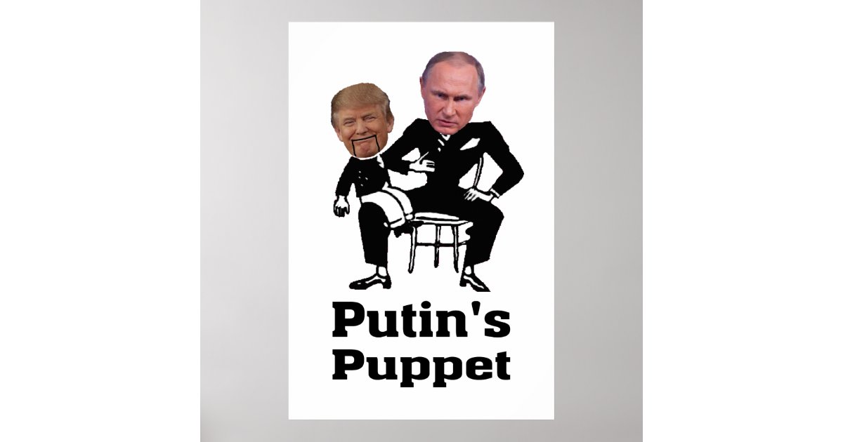 Putin and Puppet Poster | Zazzle