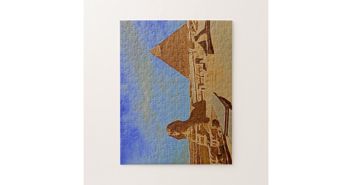 pyramids sphinx egypt jigsaw puzzle | Zazzle