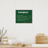 Pythagoras Mathematics quotes Poster | Zazzle