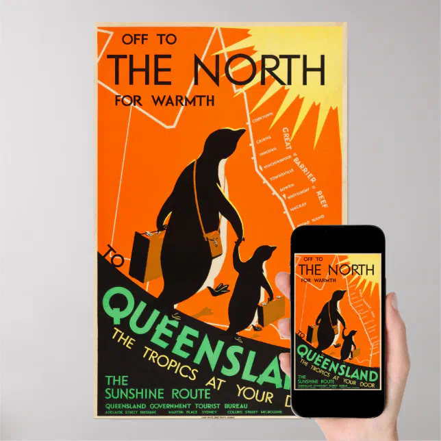 Queensland, Australia Travel Poster | Zazzle
