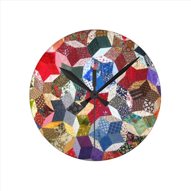 Fabric Wall Clocks | Zazzle.com.au