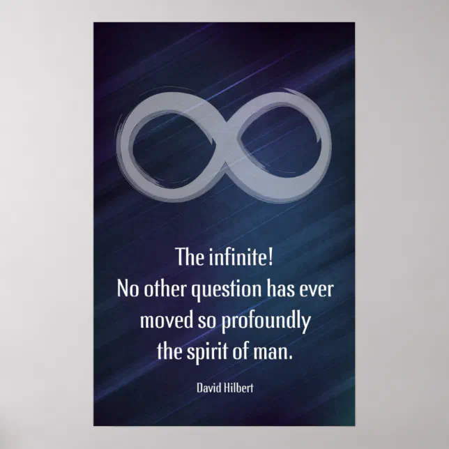 Quote by David Hilbert - Math Posters | Zazzle