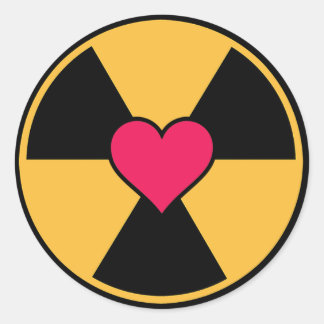 Radiation Stickers | Zazzle.com.au