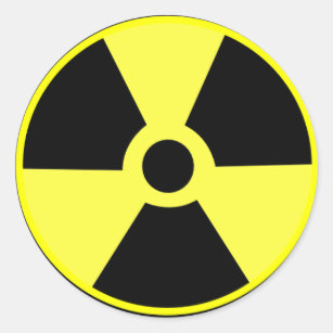 Radiation Stickers | Zazzle AU