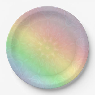 Pastel Colors Plates | Zazzle AU