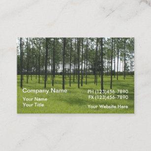 Land Clearing Business Cards | Zazzle AU