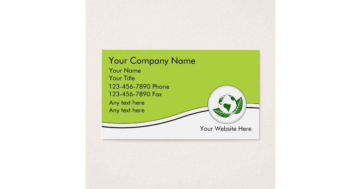 Recycling Business Cards | Zazzle.com.au