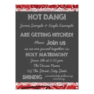 Redneck Wedding Invitations | Zazzle.com.au