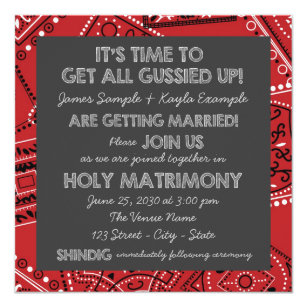 Redneck Wedding Invitations | Zazzle.com.au