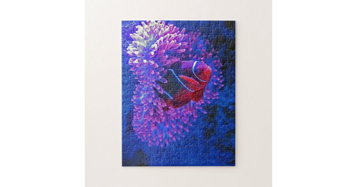 Red Fish Underwater Jigsaw Puzzle | Zazzle