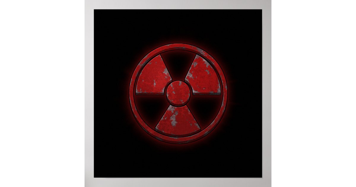 Red Nuke Poster | Zazzle