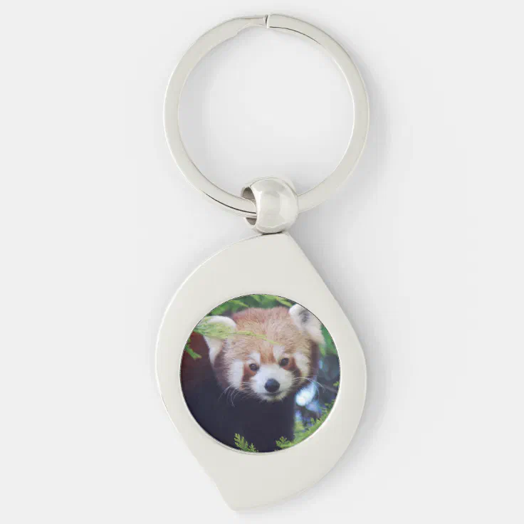 Red Panda Key Ring | Zazzle