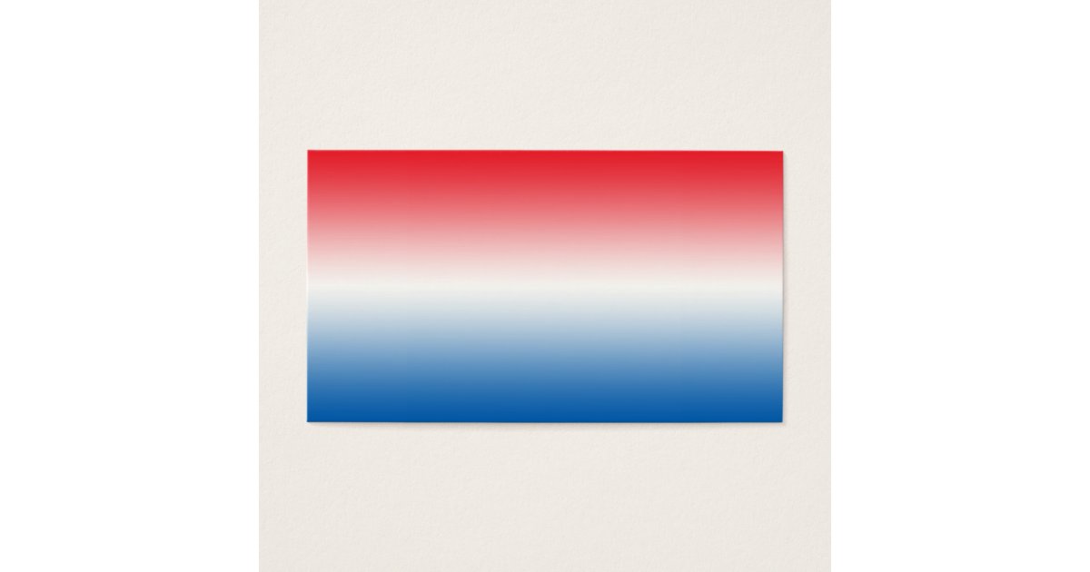 Red White & Blue Ombre | Zazzle
