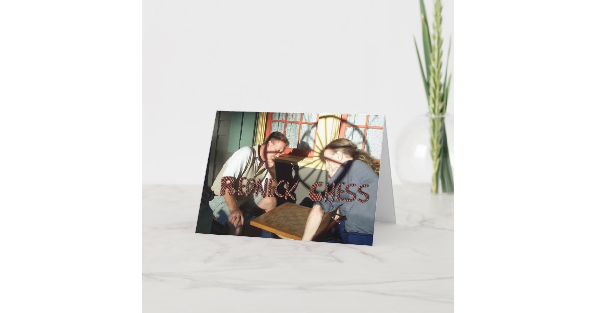 Redneck Chess Birthday Card | Zazzle